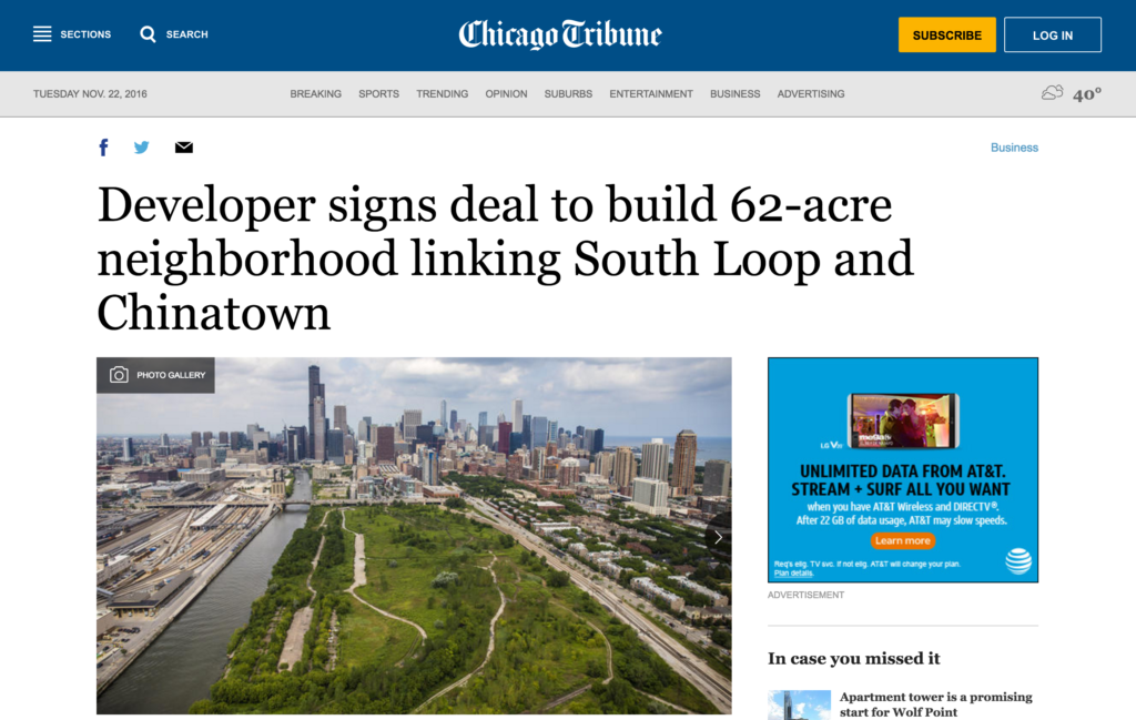 Aerial Mapping a 62-Acre Real Estate Development in Chicago's South ...